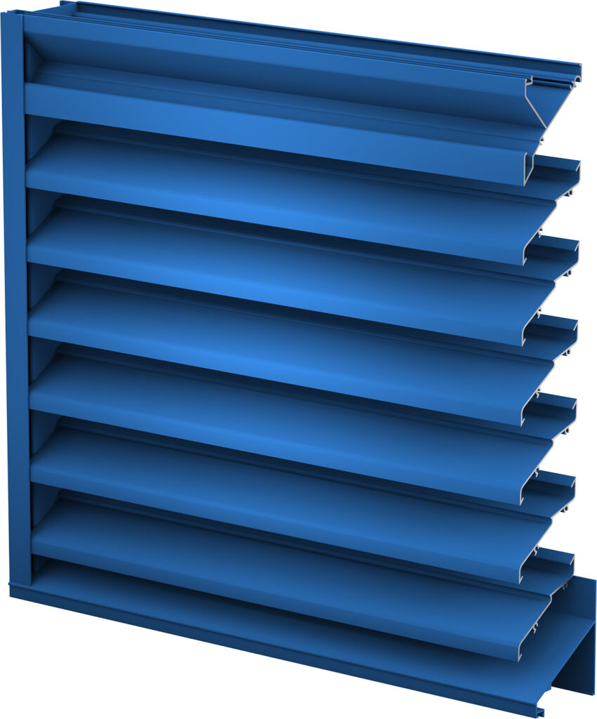 Louver is drainable - Metal Architecture