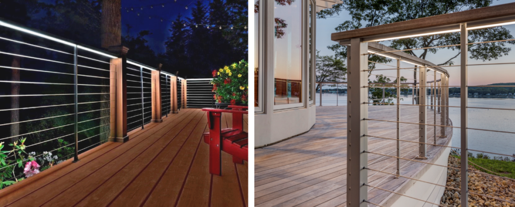 LEDs illuminate railings - Metal Architecture