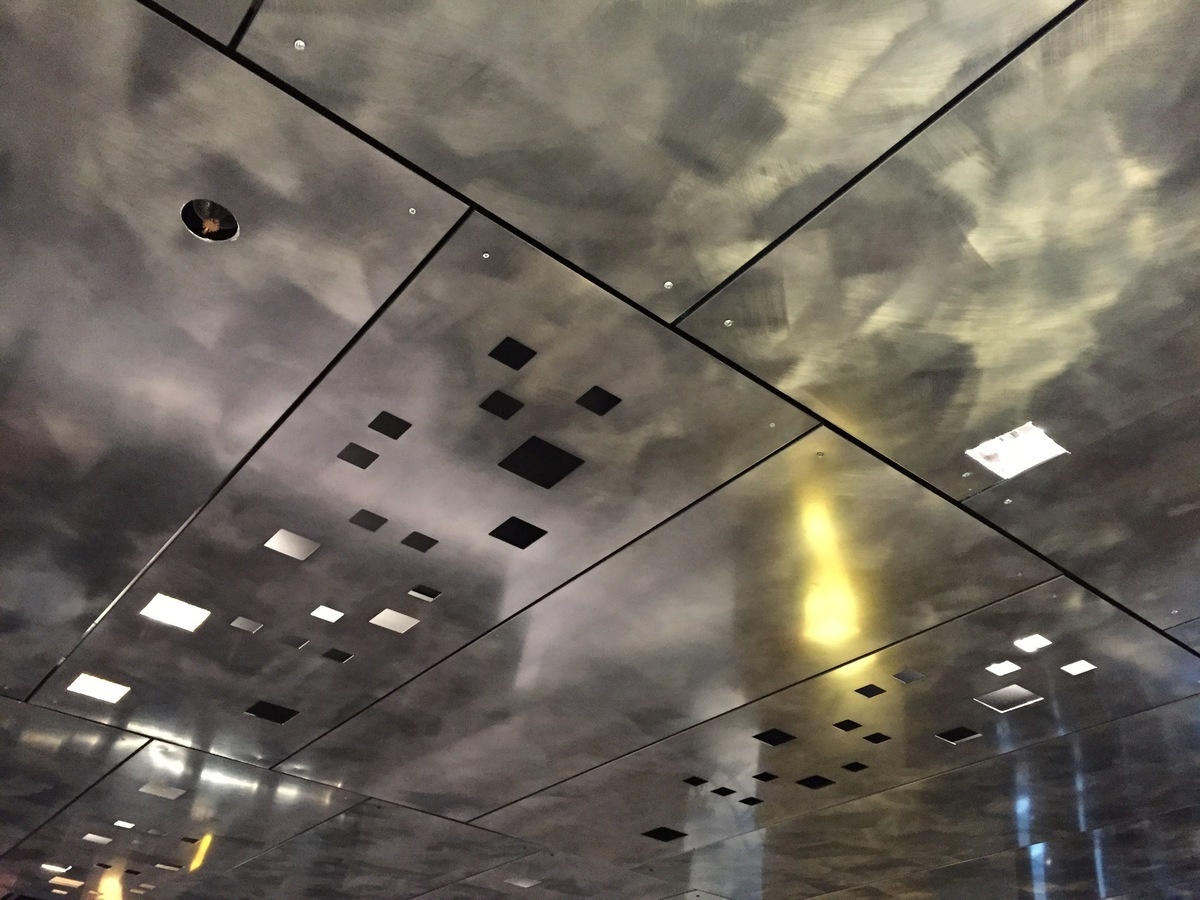 Metal Ceiling Designs Look Up - Metal Architecture