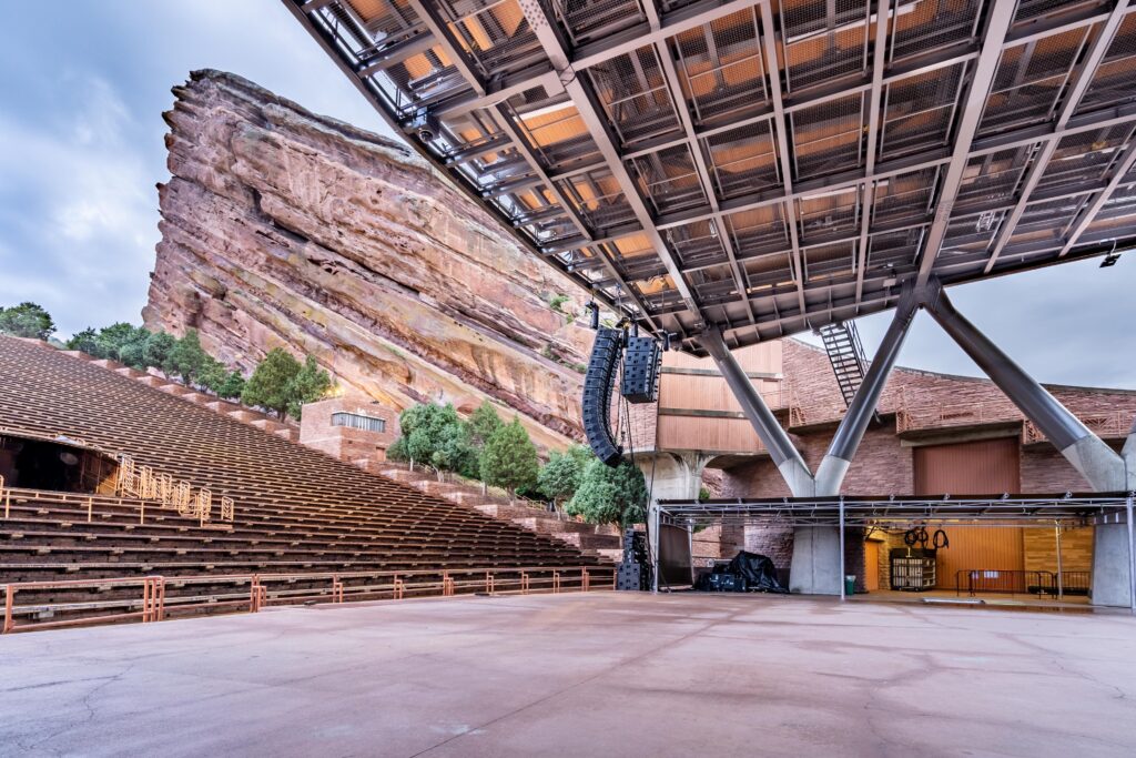 Red Rocks Amphitheatre, Morrison, Colo. - Metal Architecture