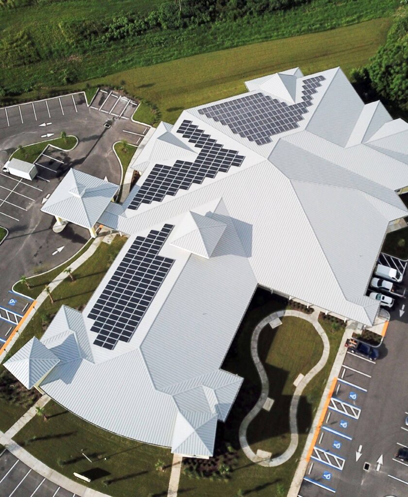 Energy-Efficient Library - Metal Architecture