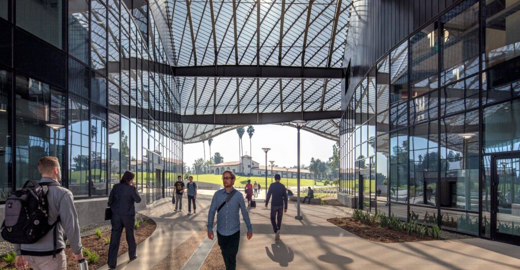 Campus Gateway Welcomes Students - Metal Architecture