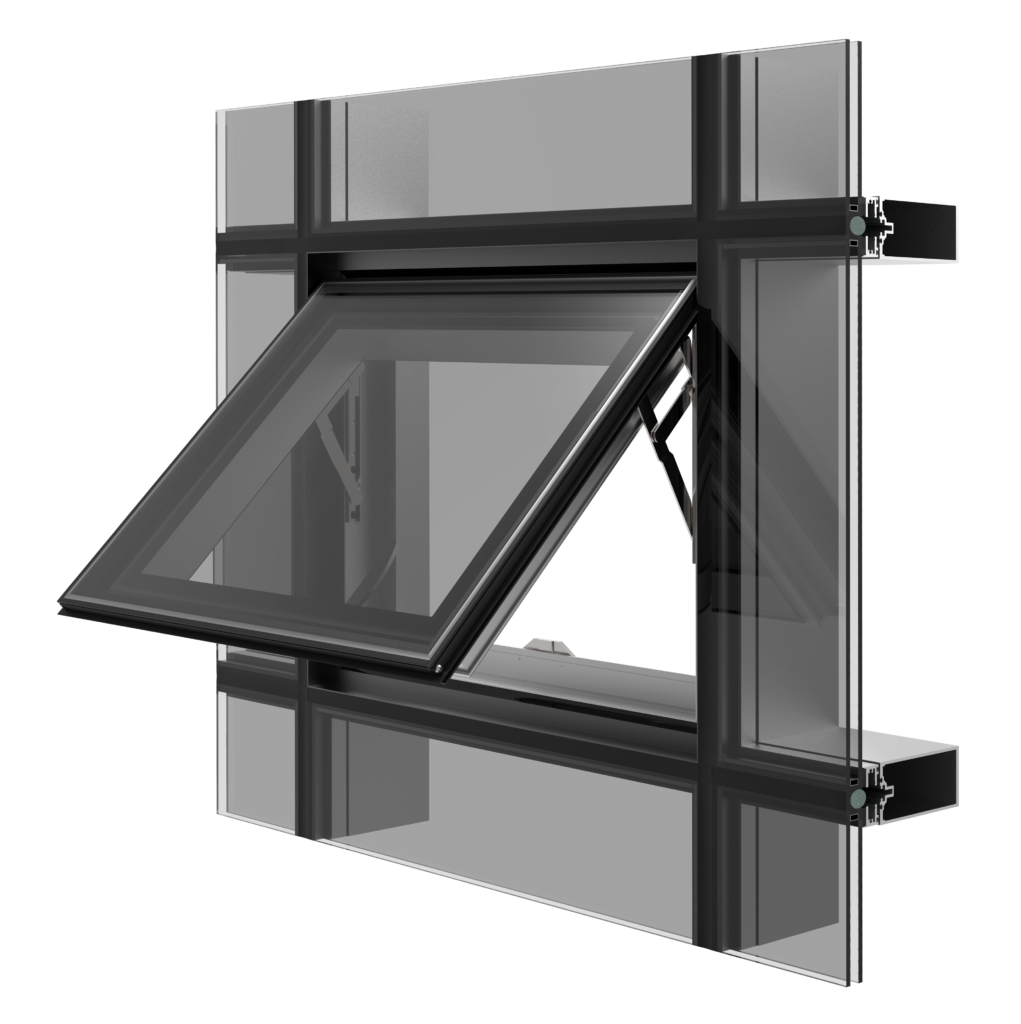 Vent blends into curtainwalls - Metal Architecture