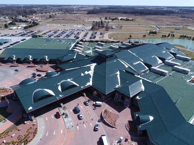 Soaring Eagle Casino and Hotel, Mt. Pleasant, Mich. - Metal Architecture