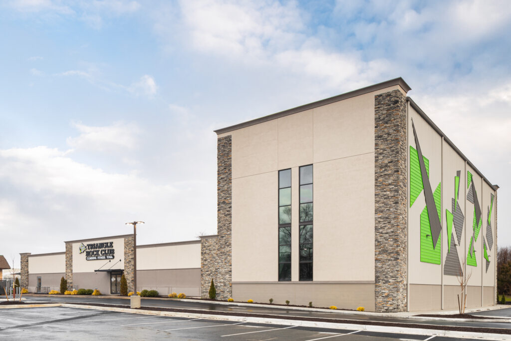 Triangle Rock Club, Richmond, Va. - Metal Architecture