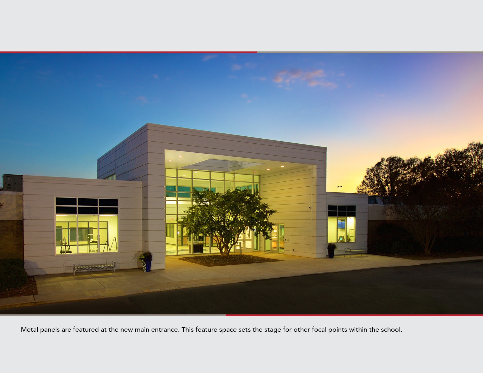 Metal panels wrap education facility - Metal Architecture