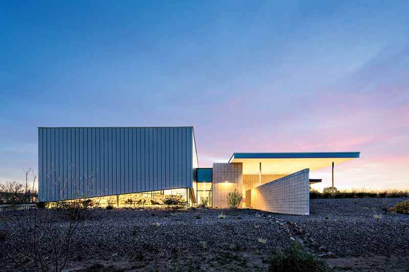 Desert Library is Designed to Battle Heat - Metal Architecture
