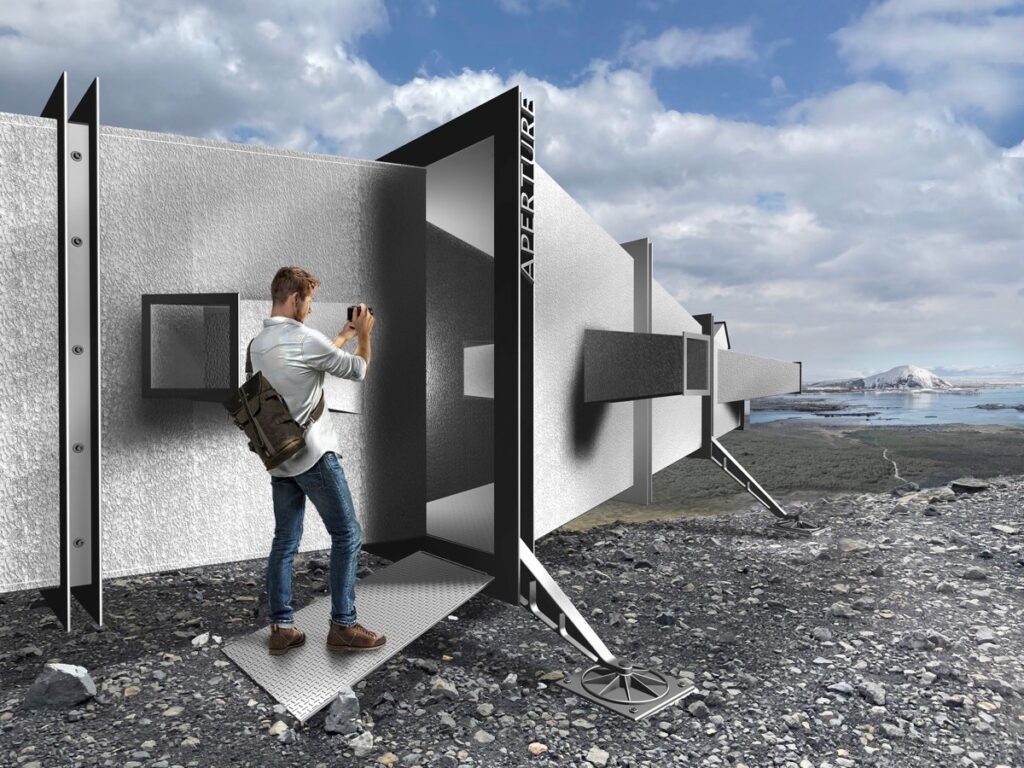 Innovative prefabricated structure redefines Icelandic landscape ...
