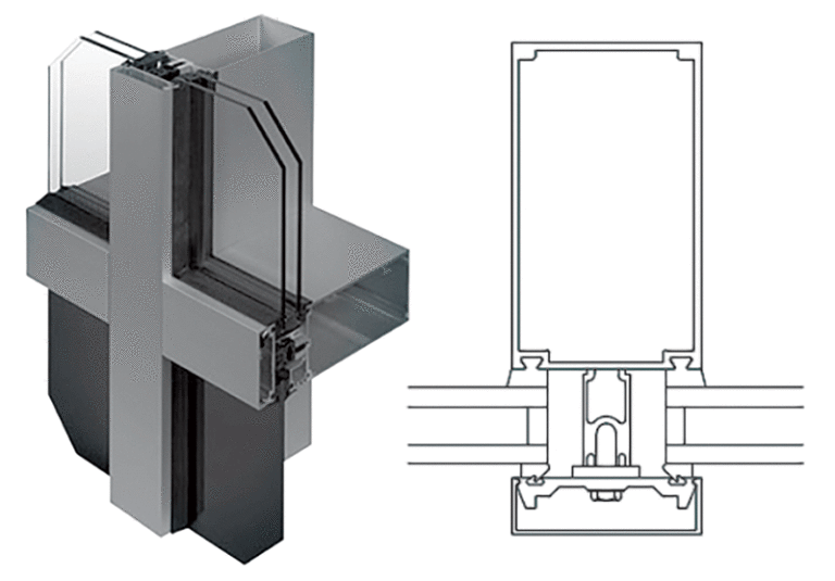 Curtain Wall Integration - Metal Architecture